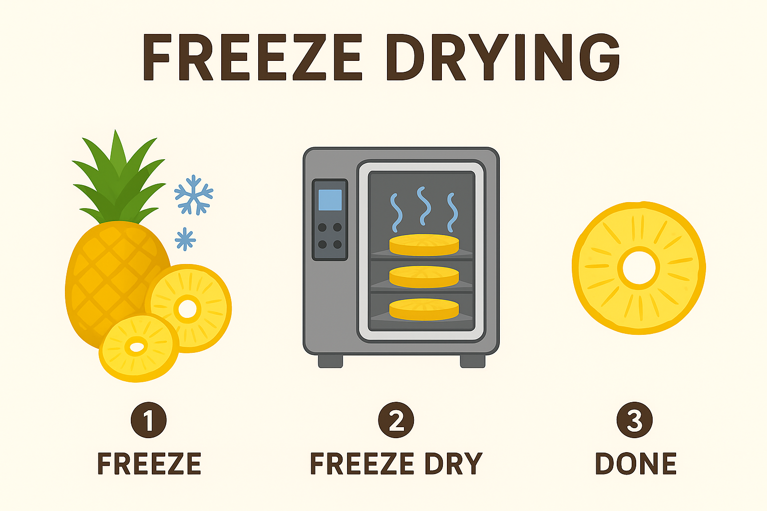 What Is Freeze Drying? The Magic Behind Your Crunchy Snacks – Rock Bites